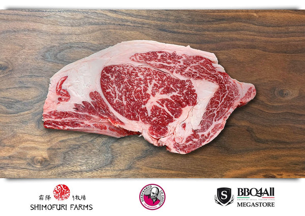 Ribeye Shimofuri Farms Wagyu Japanese Black